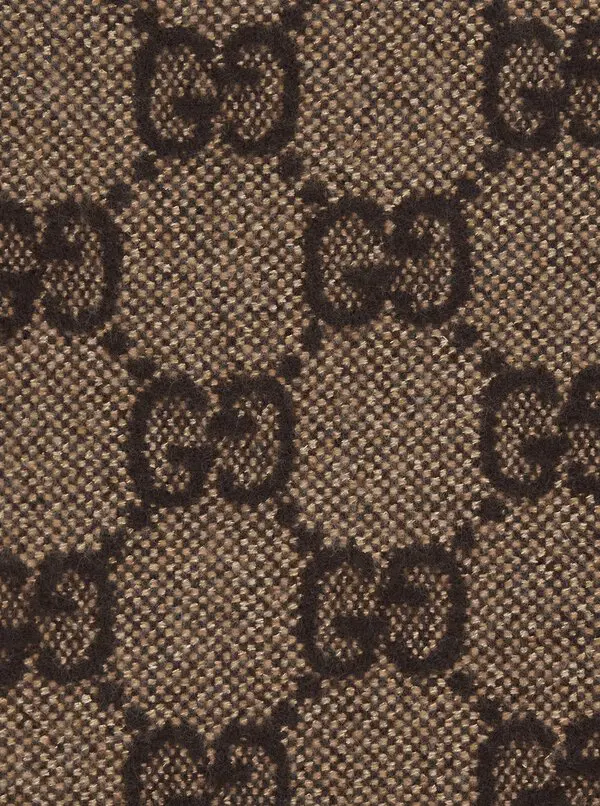 Gucci Cashmere Scarf Gg