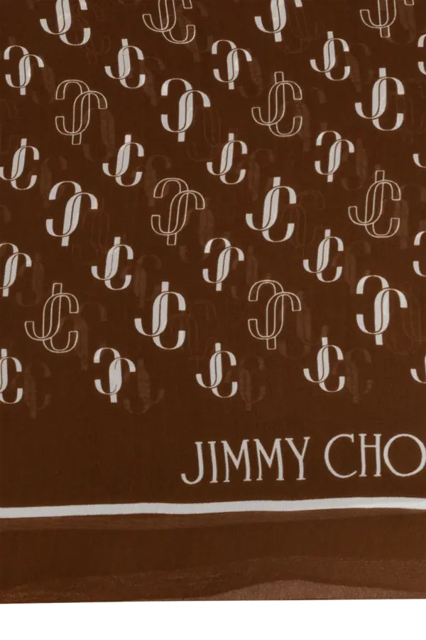 JIMMY CHOO Silk Scarf