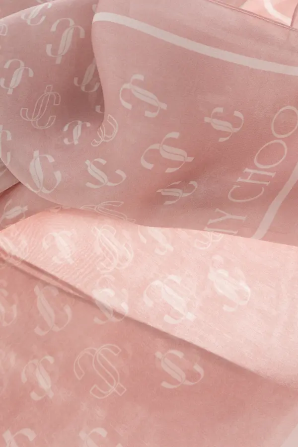 JIMMY CHOO Silk Scarf