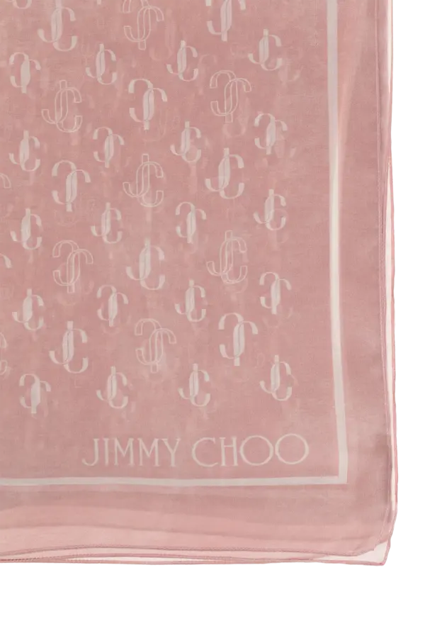 JIMMY CHOO Silk Scarf