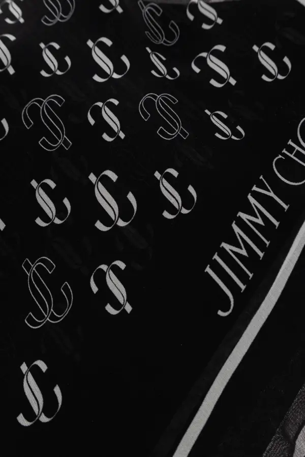 JIMMY CHOO Silk Scarf