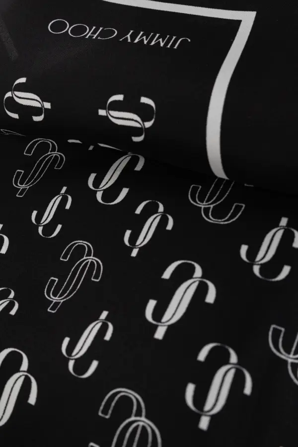 JIMMY CHOO Silk Scarf