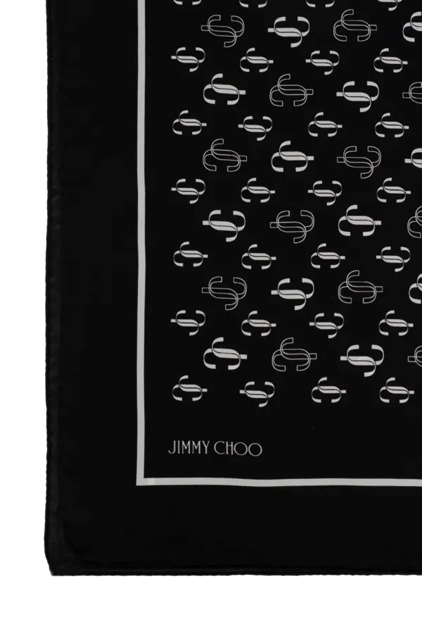 JIMMY CHOO Silk Scarf