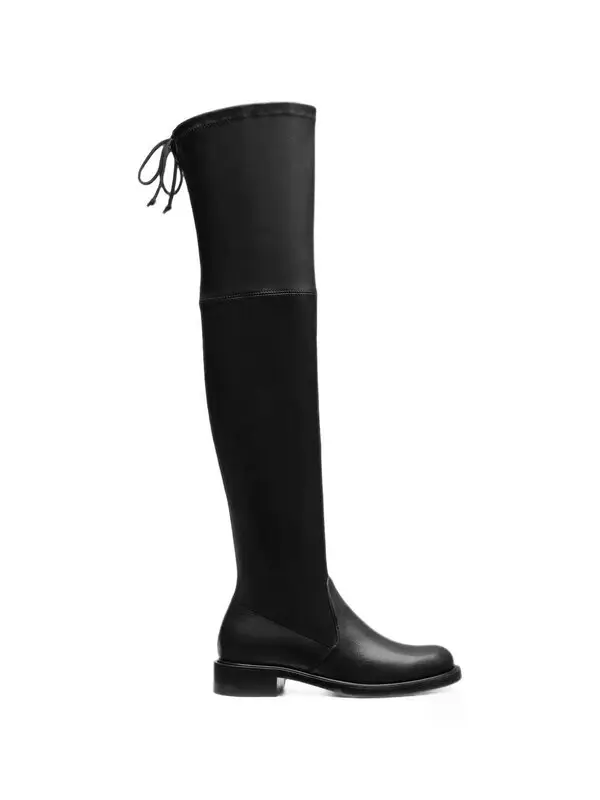 STUART WEITZMAN Giseleland Tie-back Over-the-knee Boots - Black