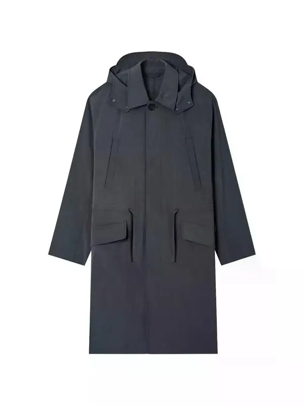 Armani Exchange Hooded Drawstring Coat