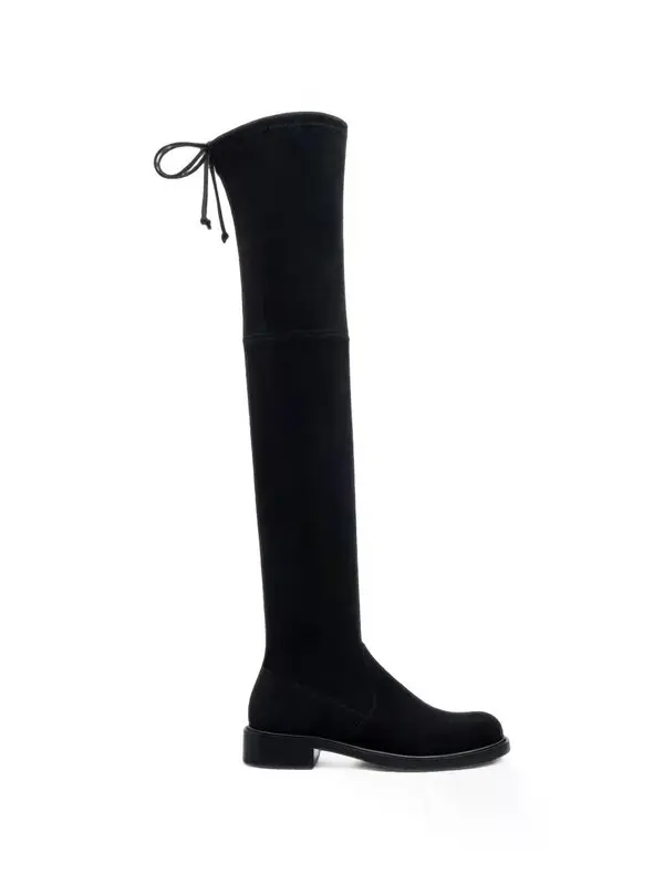 STUART WEITZMAN Giseleland Tie-back Over-the-knee Boots - Black