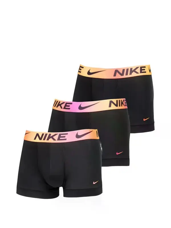 Nike Logo-waistband Trunks - Black