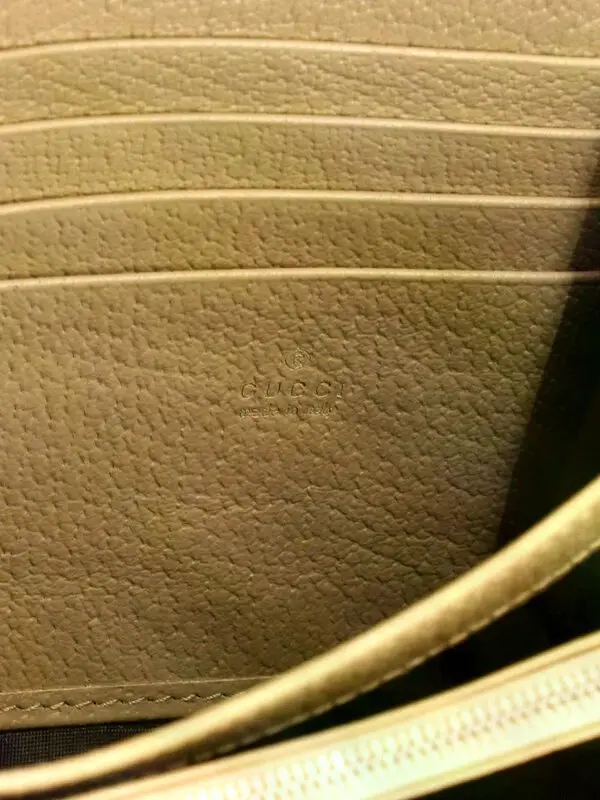 Gucci Dionysus Chain Wallet Gg Coated Canvas Small Crossbody Bag - Neutrals