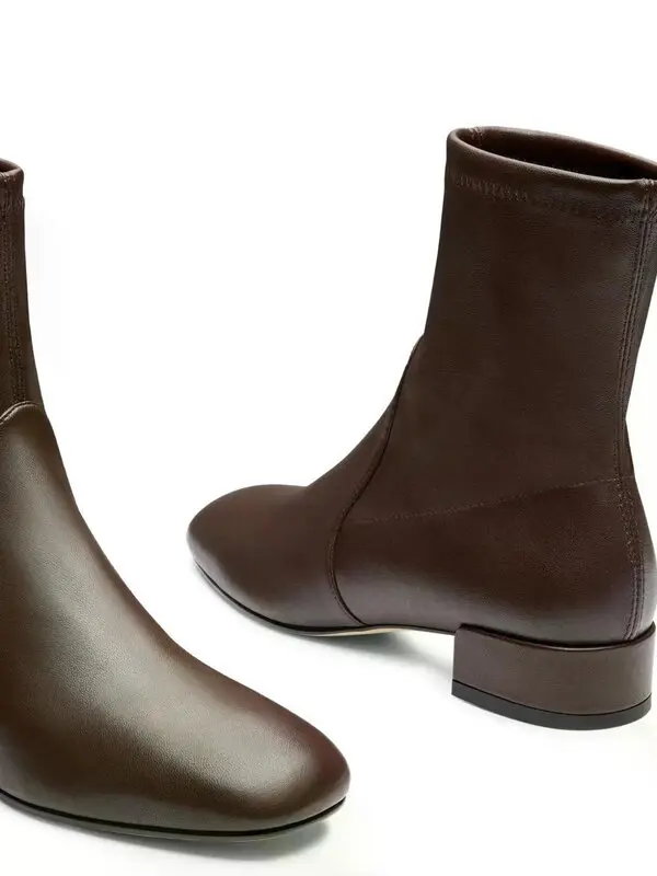 STUART WEITZMAN Bacari Stretch-nappa Ankle Boots