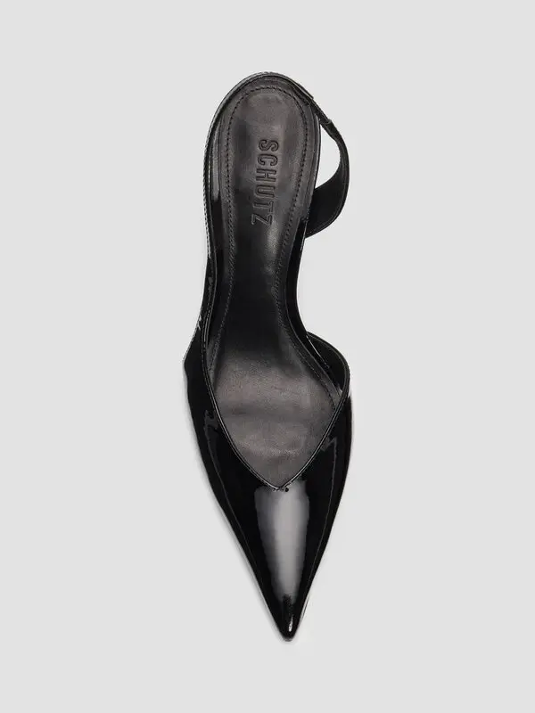 Schutz Alessia 100mm Patent Leather Pumps