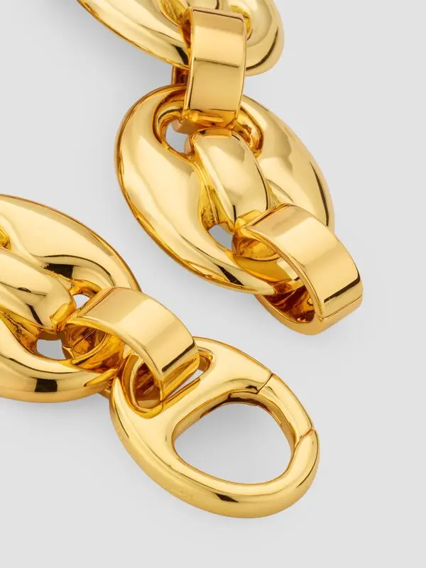 KENNETH JAY LANE 18k--plated Chain Bracelet