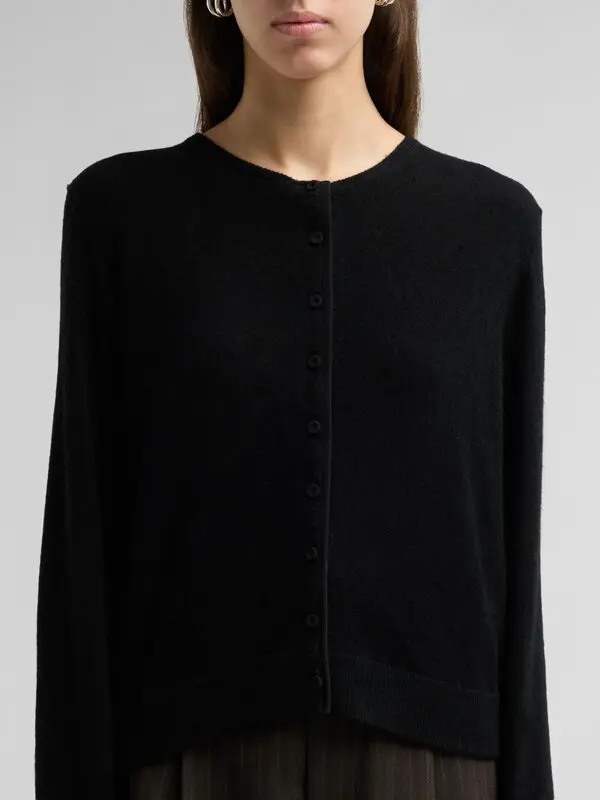 Vince Mixed-media Cardigan