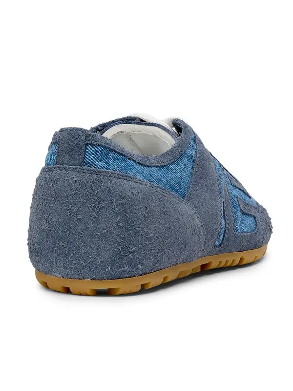 Balmain Racer 45 & Suede Low-top Sneakers