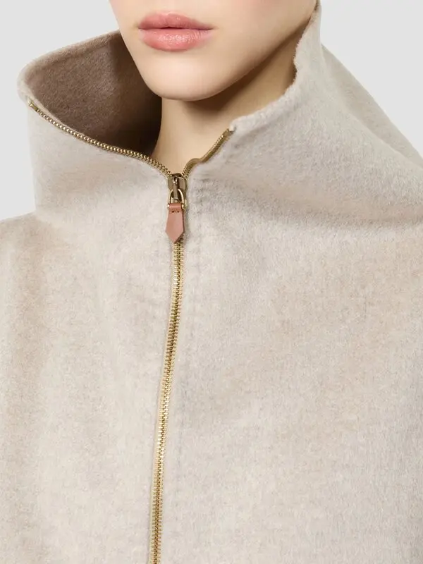 Max Mara Double Cashmere Cropped Coat