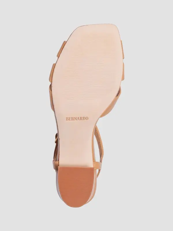 Bernardo Jean Low Heel Sandals - Dune