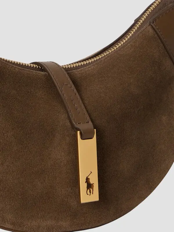 Polo Ralph Lauren Suede Shoulder Bag