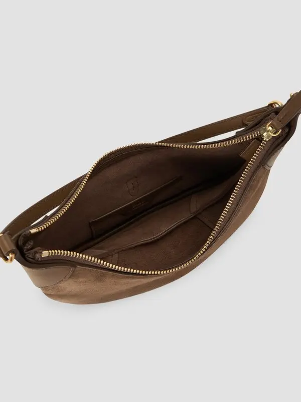 Polo Ralph Lauren Suede Shoulder Bag