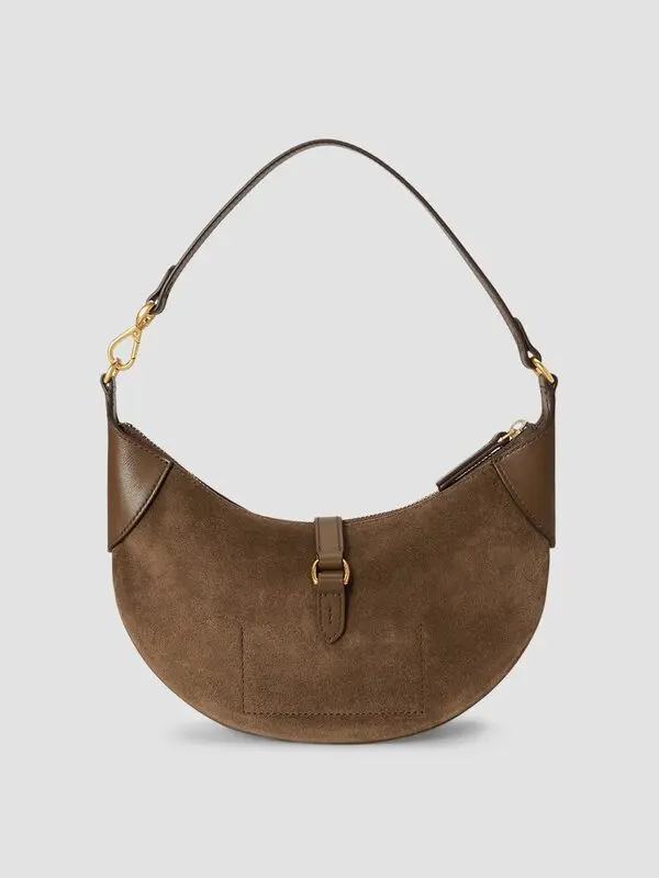 Polo Ralph Lauren Suede Shoulder Bag