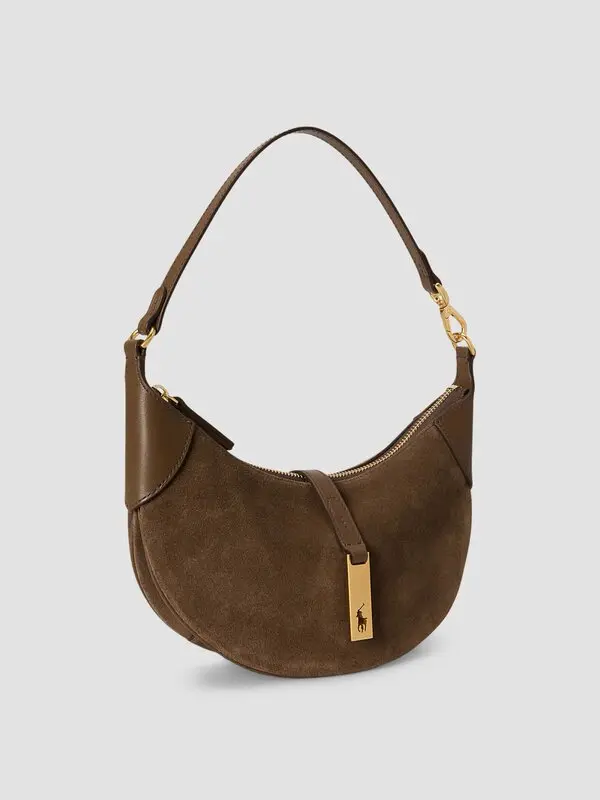 Polo Ralph Lauren Suede Shoulder Bag