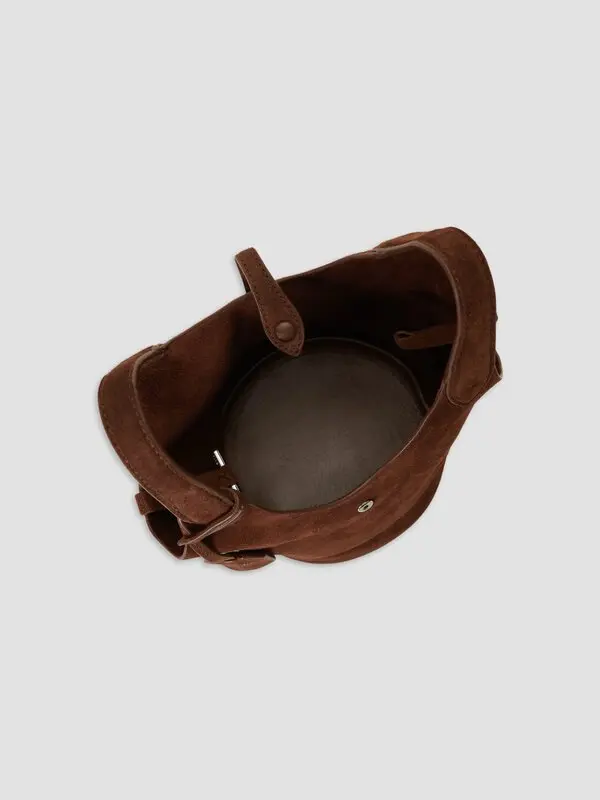 Polo Ralph Lauren Mini Suede Bucket Bag