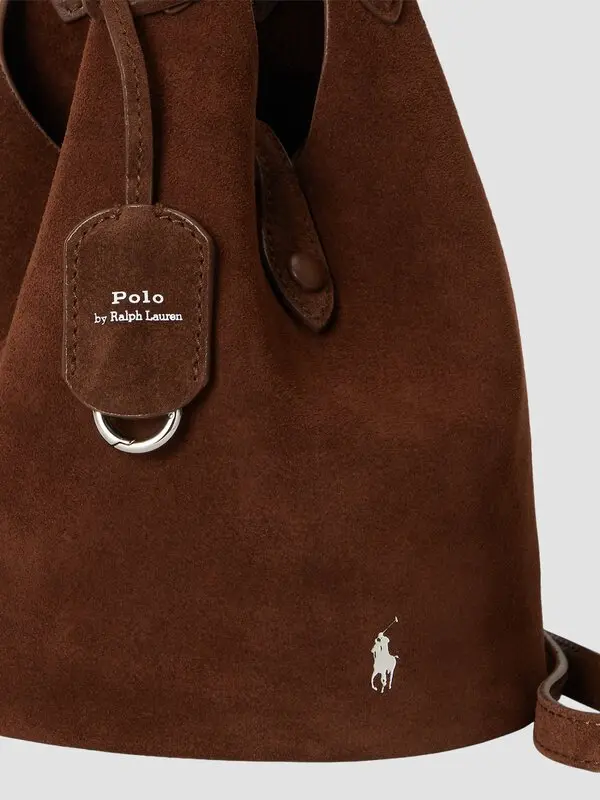 Polo Ralph Lauren Mini Suede Bucket Bag
