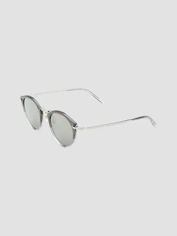 Oliver Spencer 49mm Round Sunglasses - Buff