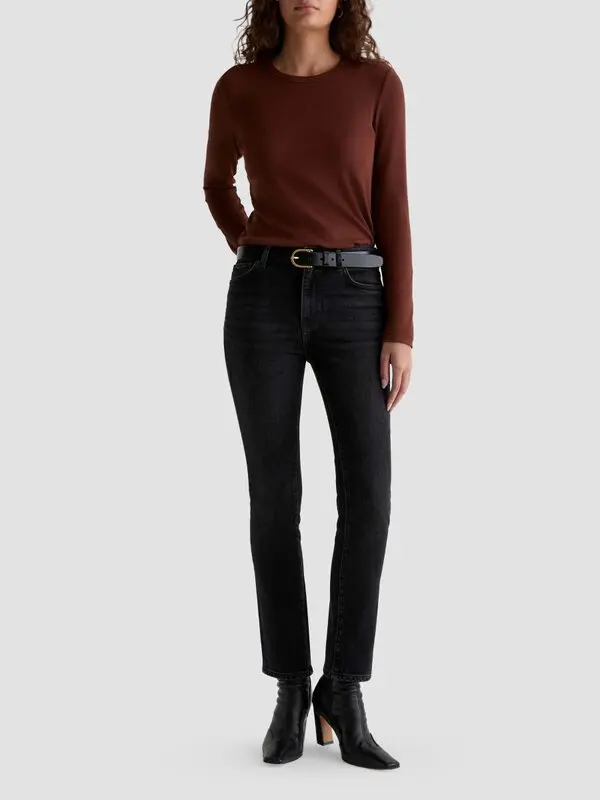 Ag Mari Mid-rise Straght-leg Jeans