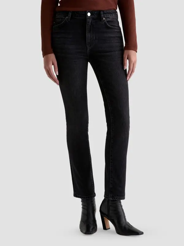 Ag Mari Mid-rise Straght-leg Jeans