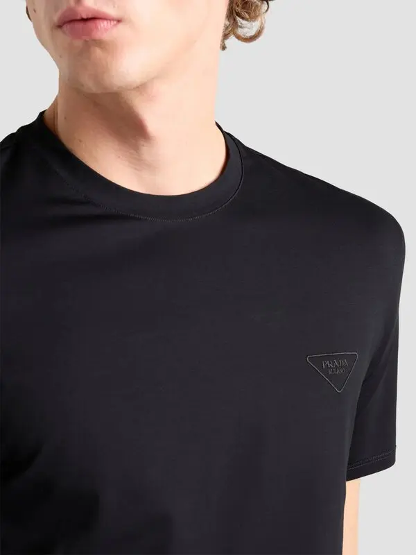 Prada Stretch Cotton T-shirt