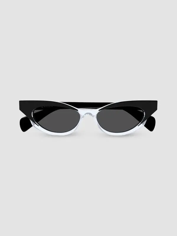 Alexander McQueen Logo Bilayer 52mm Cat-eye Sunglasses