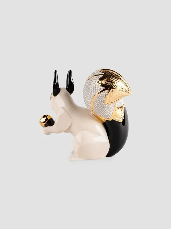 LLADRO Squirrel Jewel Sculpture