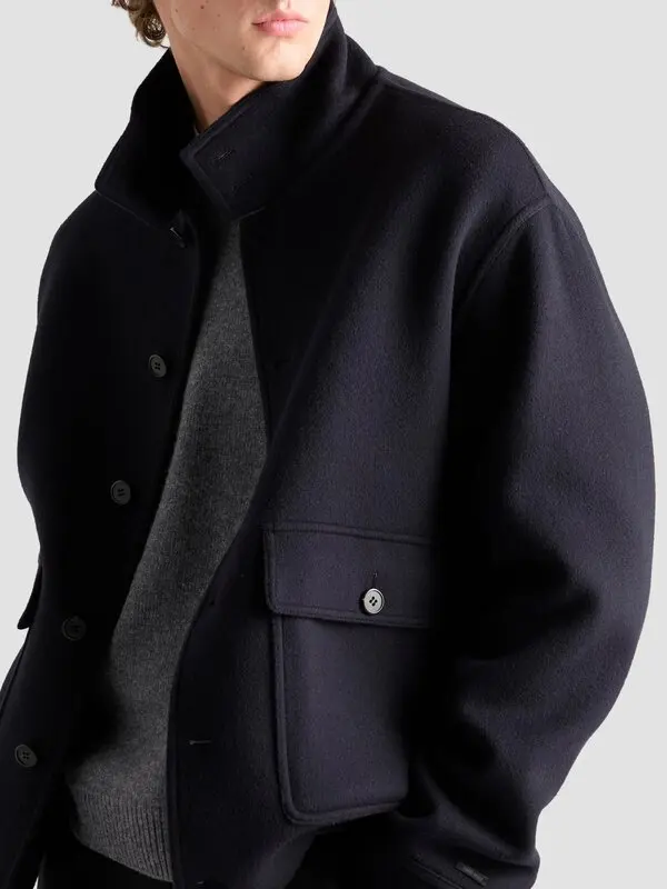 Prada Cashmere Blouson Jacket