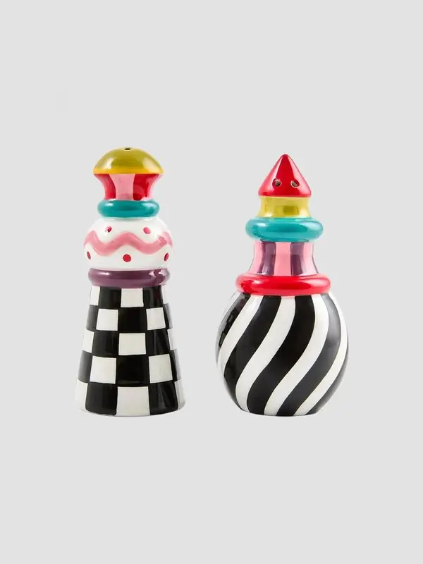 MACKENZIE-CHILDS 2-piece Jubilee Salt & Pepper Shaker Set