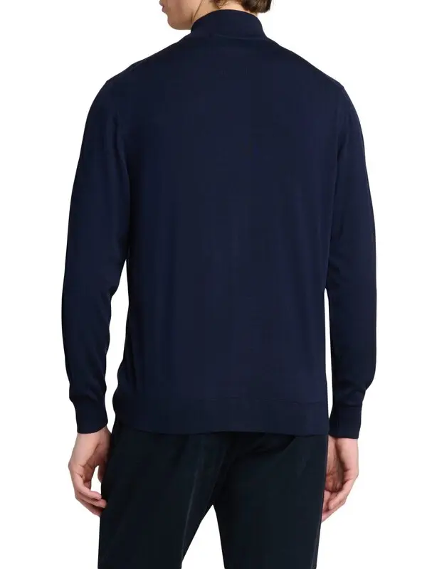 Kiton Wool Full-zip Jacket