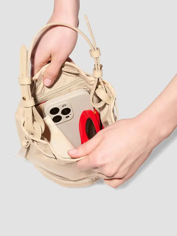 Mz Wallace Waverly Espadrille Bucket Bag