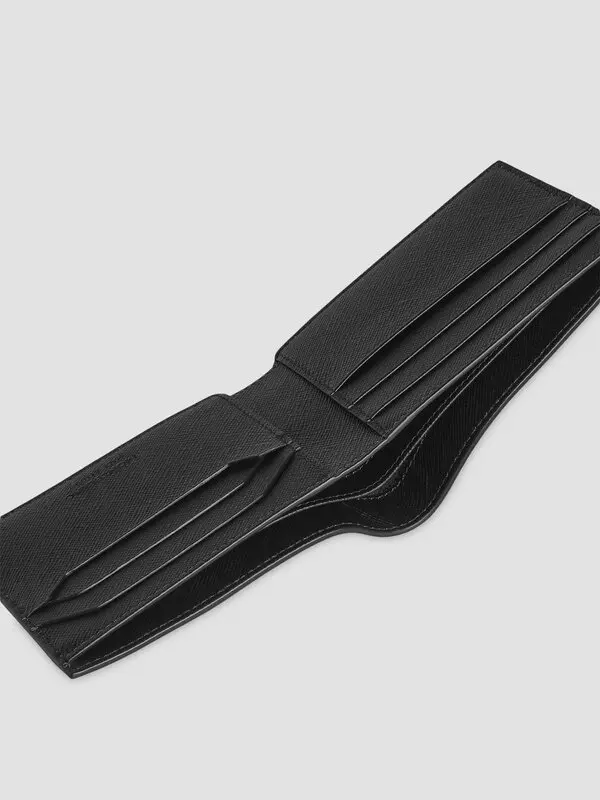 Montblanc Sartorial Two-tone Embossed-leather Bifold Wallet