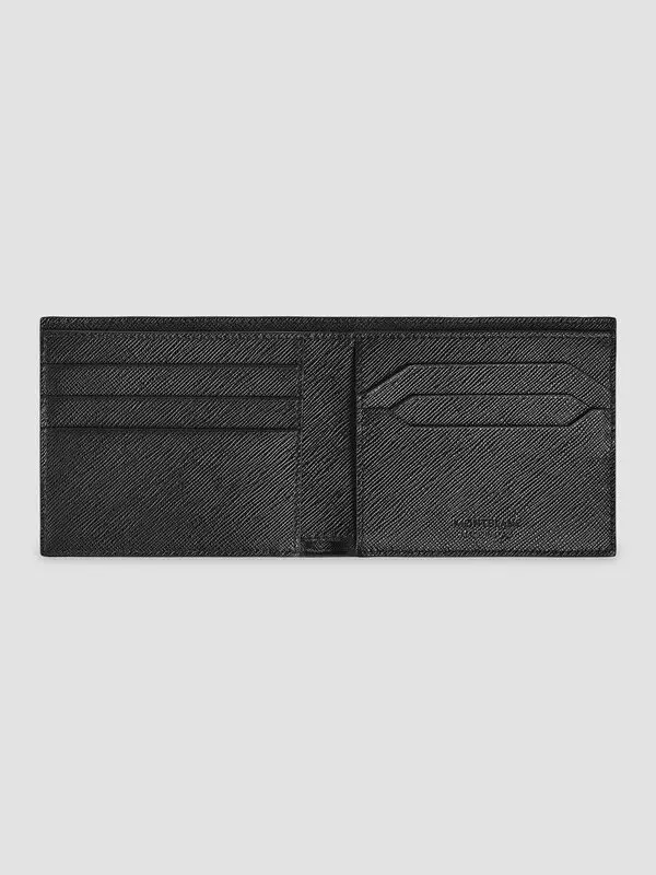 Montblanc Sartorial Two-tone Embossed-leather Bifold Wallet