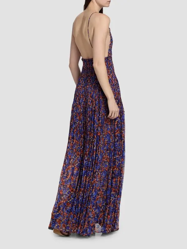 Ulla Johnson Atrani Printed Silk Gown