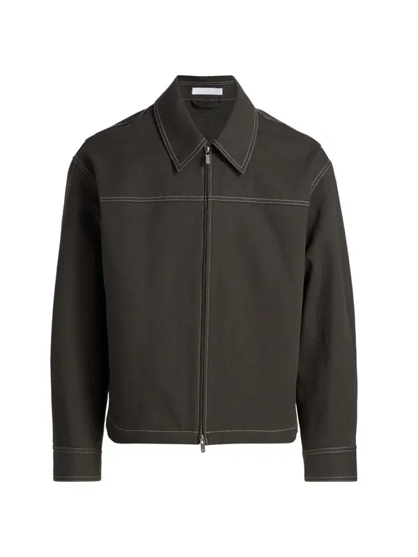Helmut Lang Carpenter Cotton Jacket - Graphite