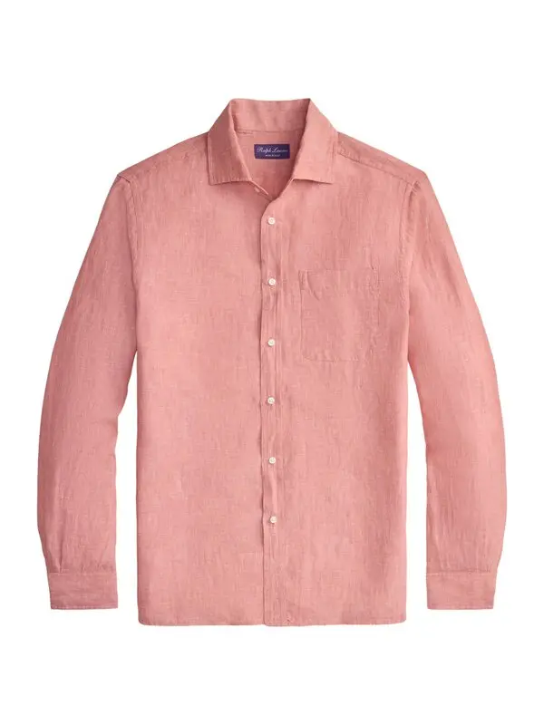 Ralph Lauren Purple Label Linen Chambray Shirt