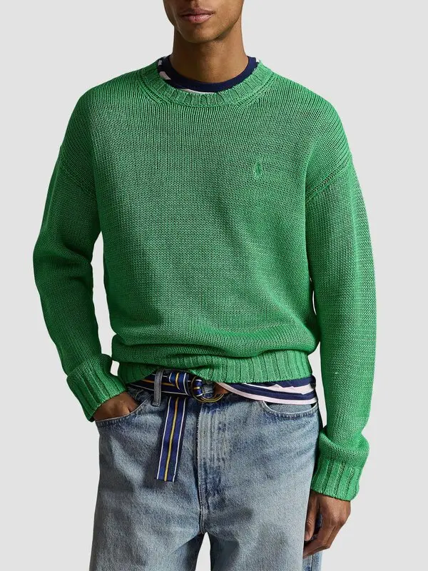 Polo Ralph Lauren Linen Crewneck Sweater