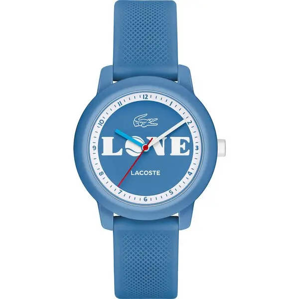 Lacoste 12.12 Silicone Strap Watch - Blue