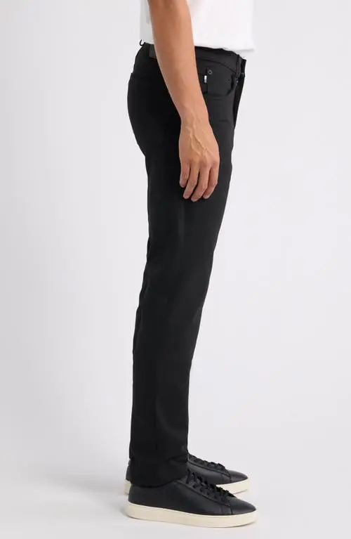 BRAX Chuck Modern Fit Five-pocket Jersey Pants - Black