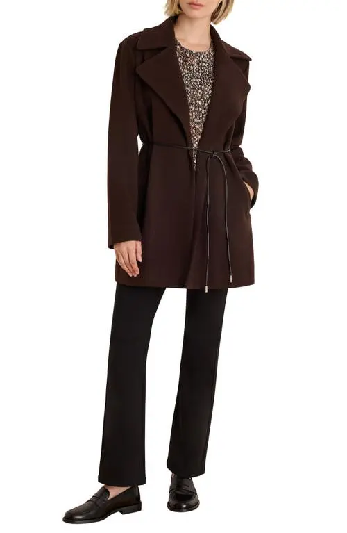 NIC+ZOE Knit Twill Wrap Jacket
