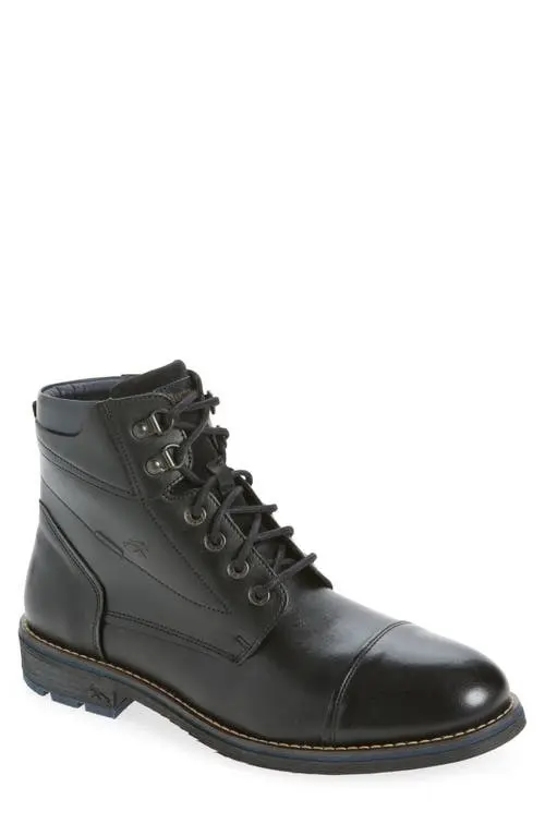 FLUCHOS Terry Leather Boot - Black