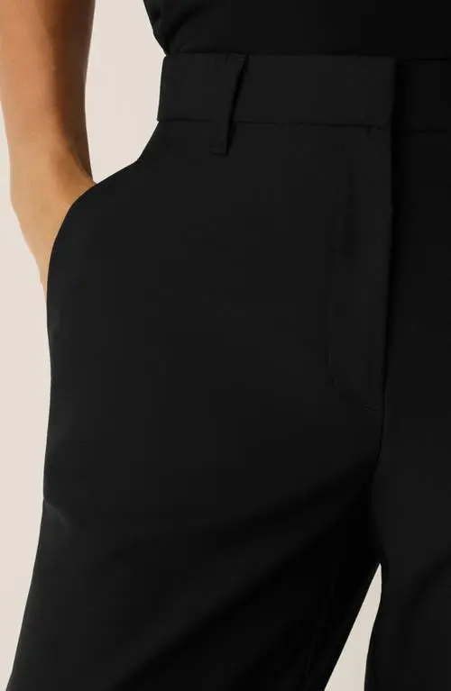 Eileen Fisher Wool Ankle Tapered Trousers