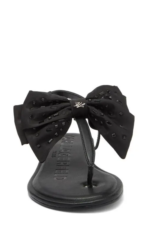 Karl Lagerfeld Paris Cristi Bow Sandal