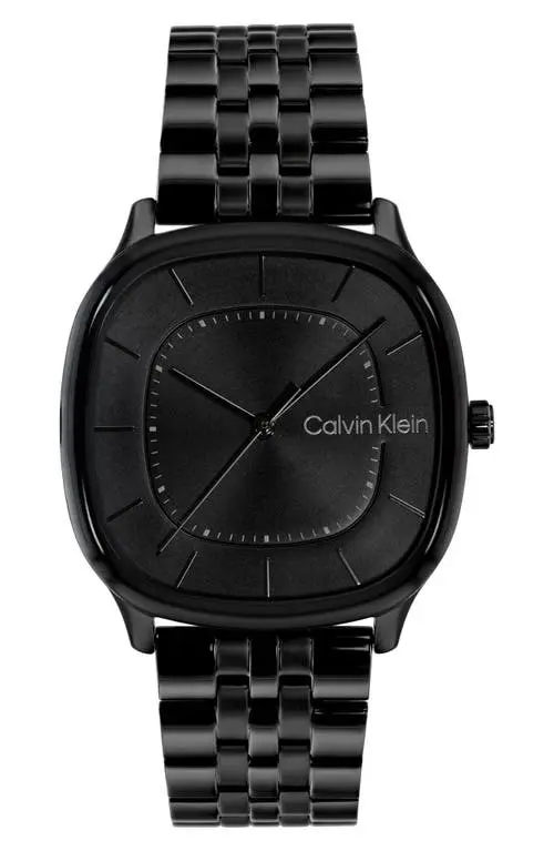 Calvin Klein Shape Square Bracelet Watch - Black