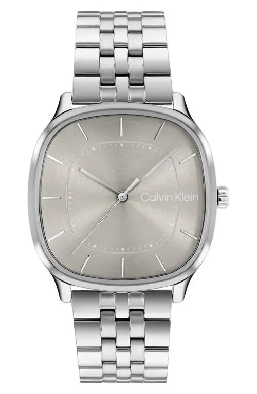 Calvin Klein Shape Square Bracelet Watch - Grey