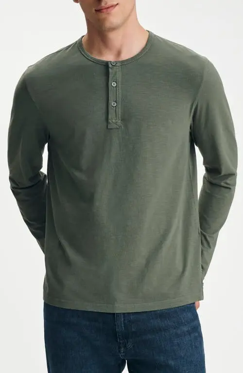 MAVI Long Sleeve Henley - Thyme